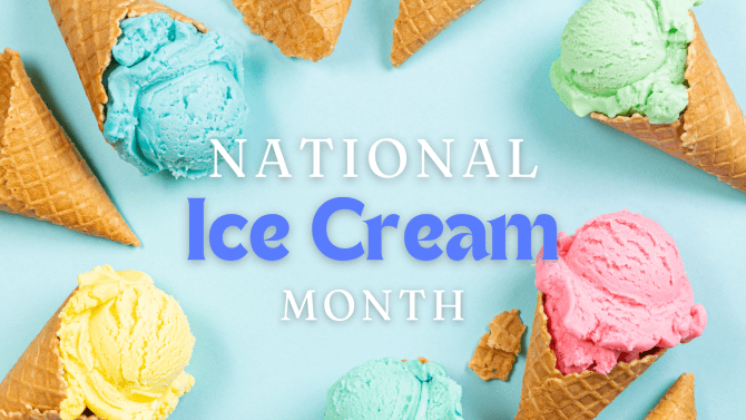 Happy National Ice Cream Month | Santa Clara County Library District
